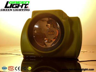 China Cordless Miners Cap Lamp 25000 Lux 385 Lumens 6.8Ah Li-Ion IP68 with LCD Screen for sale