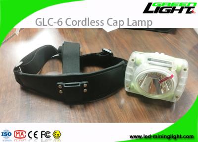 China ATEX M1 Cordless Mining Cap Lamp 6.8Ah 13000lux Rechargeable LED for sale