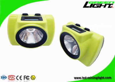China 18000lux 6.8Ah Wireless Coal Mining Headlamp 232lum With OLED Screen for sale