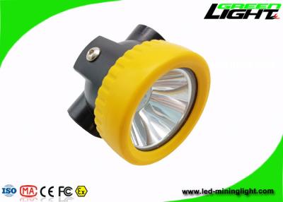 China 191g Lightweight LED Miners Cap Lamp 230mA 15 Hours Working Time 0.74W for sale