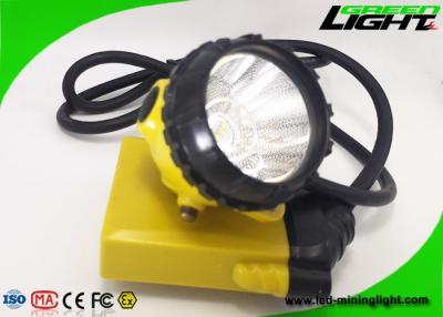 China Explosion Proof Corded Miners Light 10.4Ah 25000LUX Portable LED Headlamp for sale