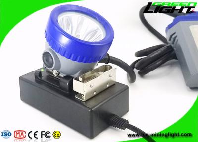China Mining Safety Helmet Lamp Corded 10000lux 22hrs IP68 Anti-Explosive 6.6Ah Li-ion for sale