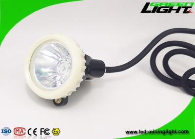 China 450mA 216lum Underground LED Mining Headlamp Corded 4000lux for sale