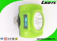 China 1.78W 13000lux LED Mining Headlamp 480mA IP68 Waterproof Li-ion Miners Lamp for sale