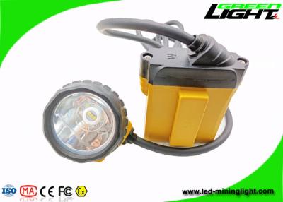 China 348Lum 25000lux Explosion Proof Mining Headlamp 10.4Ah With Cable for sale