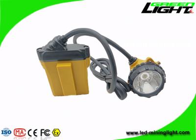 China 390lum 25000lux LED Mining Cap Light 10.4Ah Explosion Proof for sale