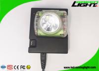 China Cordless Helmet Cap Lamp 232 Lumens 13000 Lux 1.78W with OLED Screen for sale