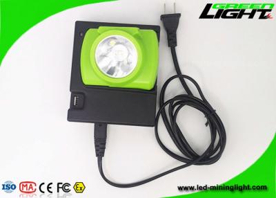 China 13000lux 1.78W Cordless LED Headlamp 232lum Lithium Ion Mining Cap Lamp with Display for sale