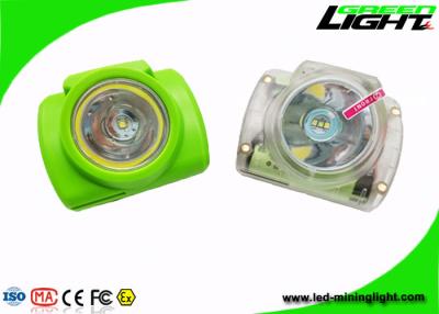 China 6.8Ah 4.2W LED Helmet Cap Lamp 25000lux 100000h Life Span Rechargeable Miner Light for sale