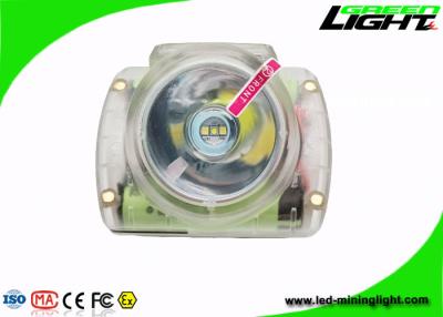 China GLC-6S 348Lum 4.2W LED Miners Cap Lamp Transparent 6.8Ah Panasonic Battery for sale