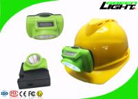 China 1.78W 232LM Cordless Mining Cap Lamp 6800mAh With OLED Screen for sale