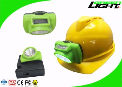 China 1.78W 232LM Cordless Mining Cap Lamp 6800mAh With OLED Screen for sale