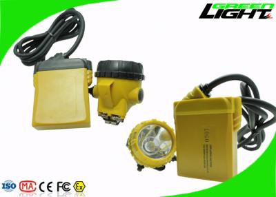 China Rechargeable Underground Cap Lamp 10.4Ah 25000lux 348Lum with SOS for sale