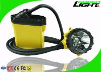 China 3W CREE 390 Lumens Portable Mining LED Cap Lamp with 10400mAh Battery IP68 for sale