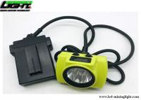 China IP68 Waterproof Mining Headlamp 25000lux 13600mAh Safety Coal Miner Light for sale