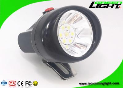 China IP67 Waterproof Cordless Miners Cap Lamp 2.8Ah 180mA LED for Hard Helmet for sale