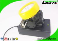 China IP67 Waterproof Miners Safety Lamp 2.2Ah 230mA 4000lux Wireless Rechargeable for sale
