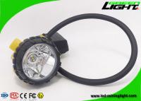 China GLS12-A Semi-Corded LED Mining Cap Lamp 6.8Ah 3.7V 15000lux 450mA for sale