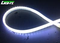 China SMD2835 Silicone LED Strip Light DC24V 120LEDs/m IP68 13000K Cool White 15W/m for sale