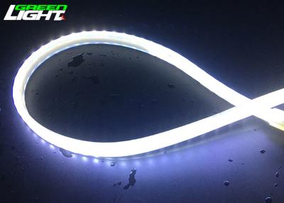 China SMD2835 Silicone LED Strip Light DC24V 120LEDs/m IP68 13000K Cool White 15W/m for sale