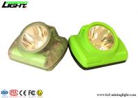 China 18000LUX Cordless Hard Hat Mine Light with Charger, ATEX Certified for sale