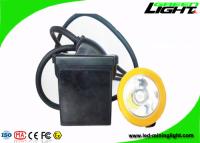 China 7.8Ah Rechargeable Mining Cap Lamp 10000lux 216lum LED Underground Miner Light with Silicon Switch for sale