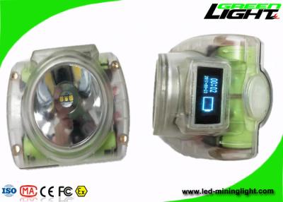 China 6800mAh Rechargeable LED Mining Headlamp 13000Lux IP68 Waterproof Explosion Proof Cap Lamp for sale