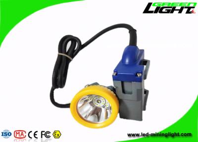 China LED Cree Miners Helmet Light 15000Lux 6.6Ah Rechargeable 216Lum Miner Cap Lamp for Underground for sale