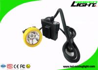 China Rechargeable Corded Mining Cap Light 1.67W 216 Lumens USB Magnetic Charging 10000 Lux for sale