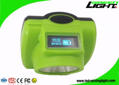 China 6.8Ah LED Cordless Coal Mining Light 13000Lux 232Lum with OLED Screen for Underground Mine for sale