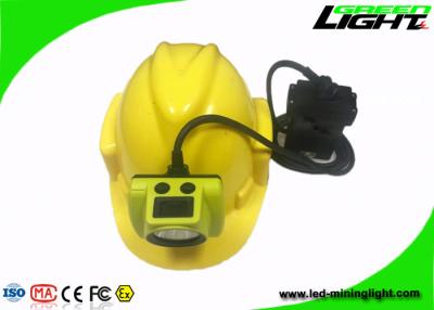 China 13.6Ah Coal Mining LED Cap Lamp 25000Lux 530Lum IP68 Waterproof Miner Headlamp with Panasonic Battery for sale