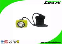 China Rechargeable Mining Cap Lamp 25000lux 530lum 4.07W OLED Screen IP68 Waterproof Corded for sale