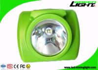 China 13000 Lux 1.78W 480mA LED Mining Cap Lamp Cordless 6.8Ah OLED Screen for Coal Mine for sale