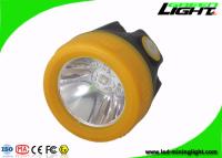 China Cordless Miner Cap Lamp 10000Lux Rechargeable 1.1W LED Anti Explosive Headlamp IP68 for sale