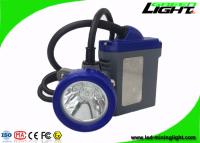 China 6.6Ah Li Ion Battery LED Mining Headlamp 10000Lux Waterproof IP68 for Camping for sale