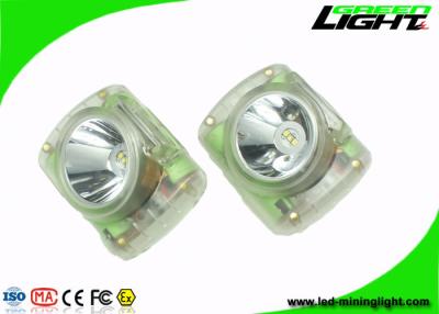 China Rechargeable LED Mining Headlamp 13000 Lux 6.8Ah Cordless Cap Light with USB Charger for sale