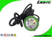 China Rechargeable LED Miner Headlamp 10000Lux 7.8Ah IP68 ABS Magnetic USB Charging Mining Light for sale