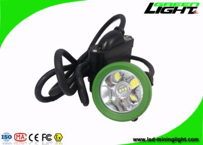 China Rechargeable LED Miner Headlamp 10000Lux 7.8Ah IP68 ABS Magnetic USB Charging Mining Light for sale