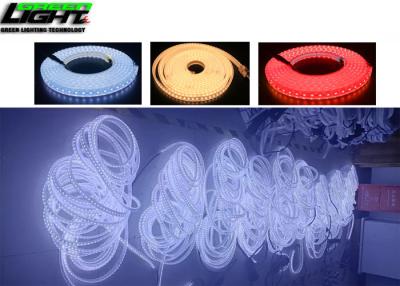 China ATEX Approved White LED Strip Light for Mining Tunneling DC36V AC210V 72LEDs 15W/m for sale