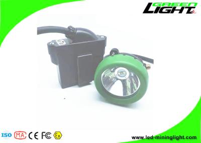 China Rechargeable LED Mining Headlamp 10000Lux 216Lum 7.8Ah IP68 Waterproof Underground Cap Light for sale
