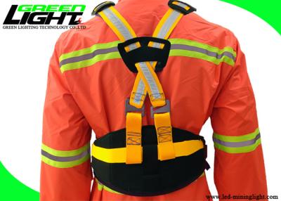 China Super Wear Resistant Nylon Miners Belt 38x1400mm with Shoulder Back Waist Support Reflective Strips for sale