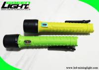 China IP68 Explosion Proof Flashlight CREE 5W 6.4Ah Rechargeable Torch Light for sale
