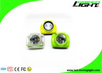China IP68 Waterproof Cordless LED Miners Cap Lamp 18000 Lux 6.8Ah Rechargeable Mining Headlight for sale
