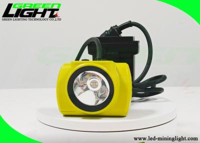 China Safety Miner Cap Lamp 13.6Ah Panasonic Rechargeable Battery 4.07W 1100mA 530LUM for sale