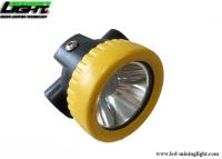 China Rechargeable Safety Miners Cap Lamp 3.7V 2.2Ah 5000lux IP68 ATEX for sale