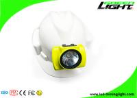 China Cordless LED Mining Light 18000lux 6800mAh Rechargeable IP68 Waterproof USB Charging Miner Headlamp for sale