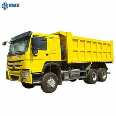 China 30 Ton 6x4 Sinotruk Howo Middle Lifting 371hp 20cbm Heavy Duty Tipper Trucks for sale