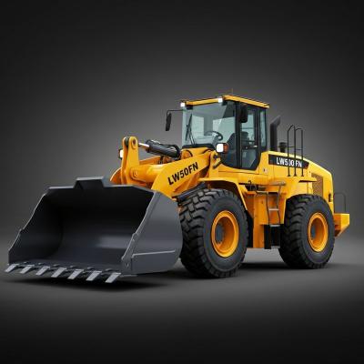 China 5 ton Wheel Loader  LW500FN 3m3 For loading earth and stone for sale