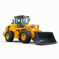 China 1 Ton 55kw 0.7m3 Bucket Front Wheel Loader LW156FV for sale