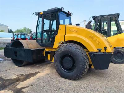 China 18 Ton Mechanical Single Drum Road Roller 112kW Soil Compactor for sale